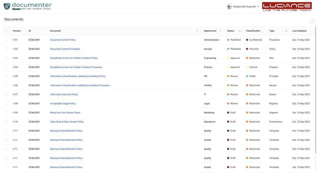 Documenter - A Document Management System