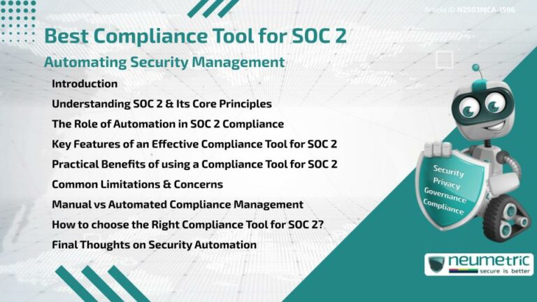 Best Compliance Tool for SOC 2: Automating Security Management