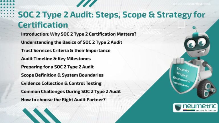 SOC 2 Type 2 Audit: Steps, Scope & Strategy for Certification