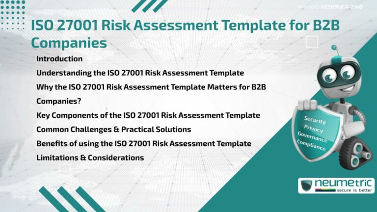 ISO 27001 Risk Assessment Template for B2B Companies