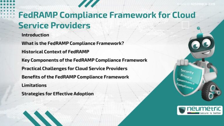 FedRAMP Compliance Framework for Cloud Service Providers