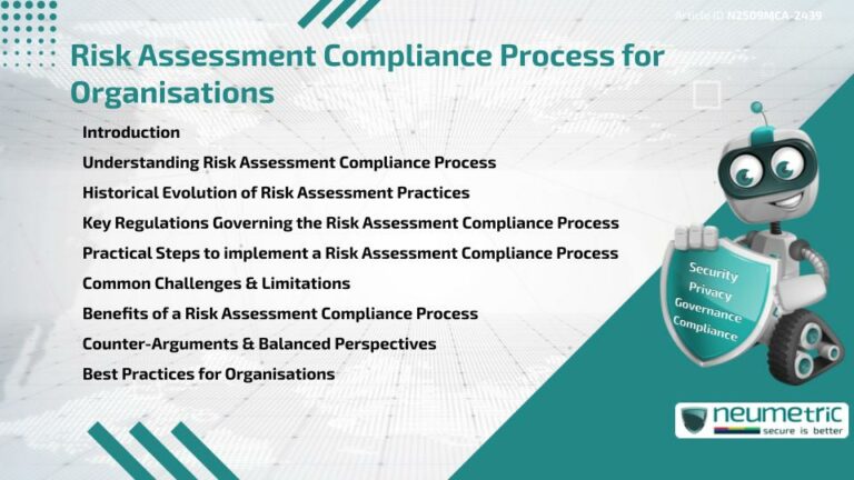 Risk Assessment Compliance Process for Organisations