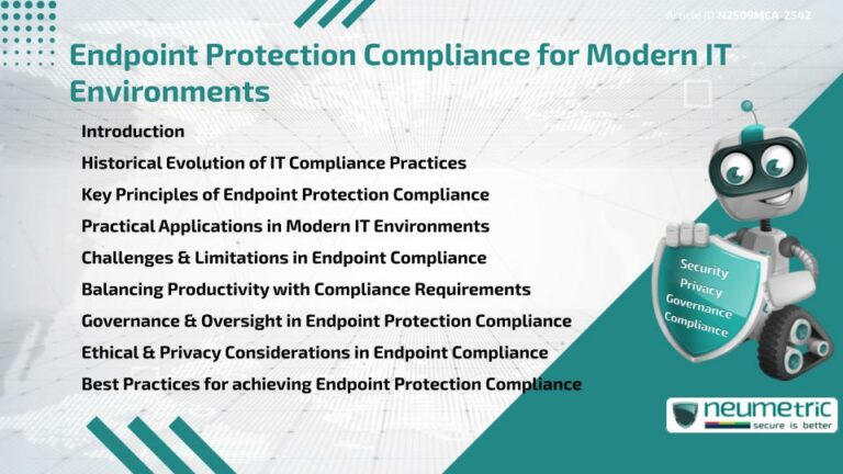 Endpoint Protection Compliance for Modern IT Environments