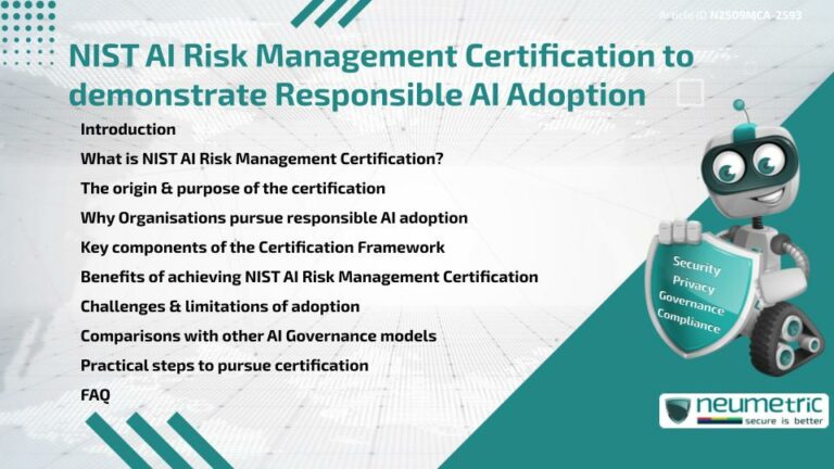 NIST AI Risk Management Certification to demonstrate Responsible AI ...