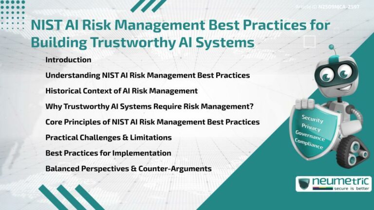 NIST AI Risk Management Best Practices for Building Trustworthy AI Systems