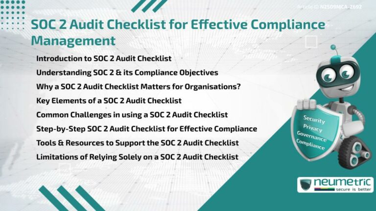 SOC 2 Audit Checklist for Effective Compliance Management