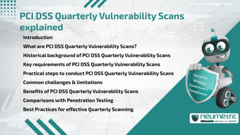 PCI DSS Quarterly Vulnerability Scans explained