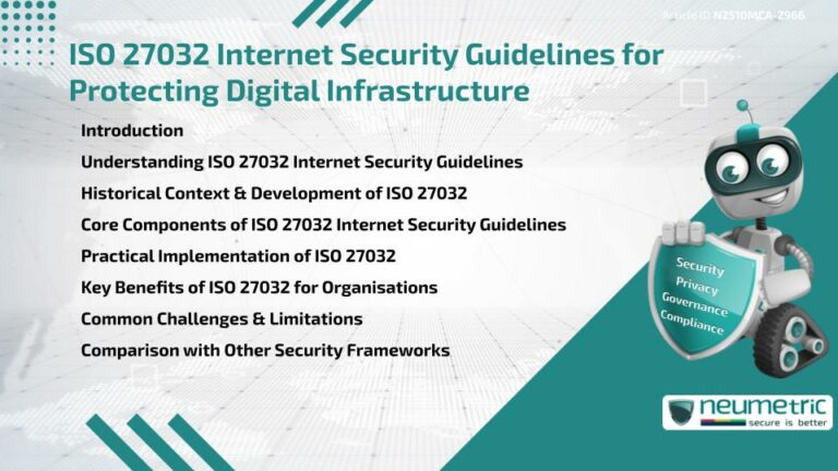 ISO 27032 Internet Security Guidelines for Protecting Digital ...