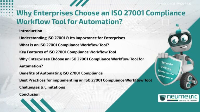 Why Enterprises Choose an ISO 27001 Compliance Workflow Tool for ...