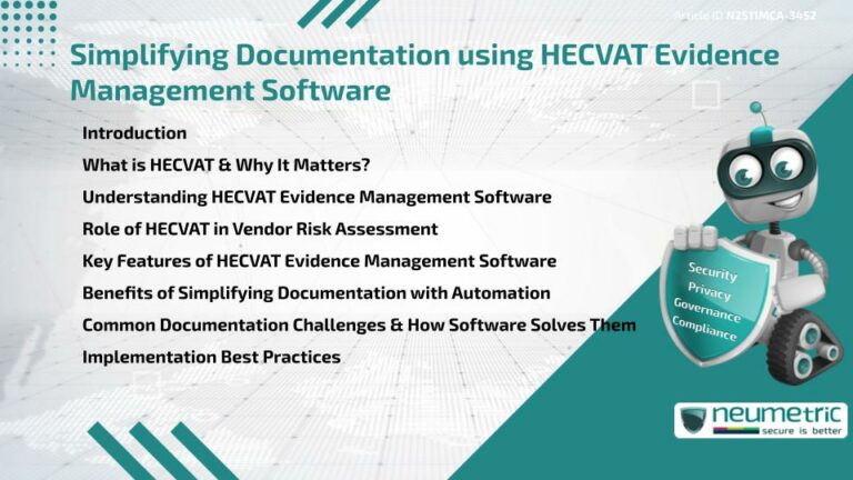Simplifying Documentation using HECVAT Evidence Management Software