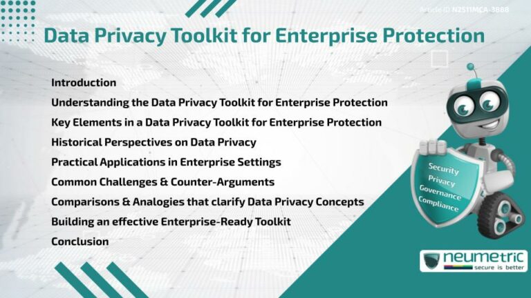 Data Privacy Toolkit For Enterprise Protection