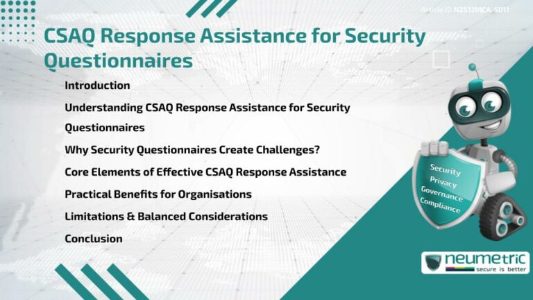 CSAQ Response Assistance for Security Questionnaires