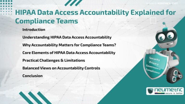 HIPAA Data Access Accountability Explained for Compliance Teams