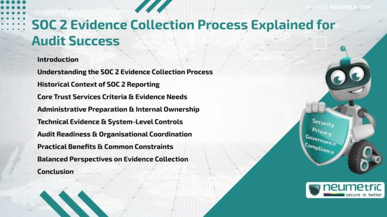 SOC 2 Evidence Collection Process Explained for Audit Success