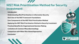 NIST Risk Prioritisation Method for Security Investment