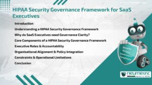 HIPAA Security Governance Framework for SaaS Executives