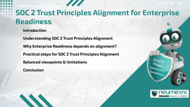 SOC 2 Trust Principles Alignment for Enterprise Readiness